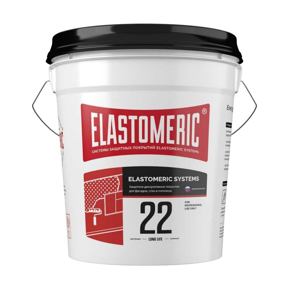Фасадная краска Elastomeric Systems 22 LONG LIFE (20 кг; База С) 22020320 - выгодная цена ...