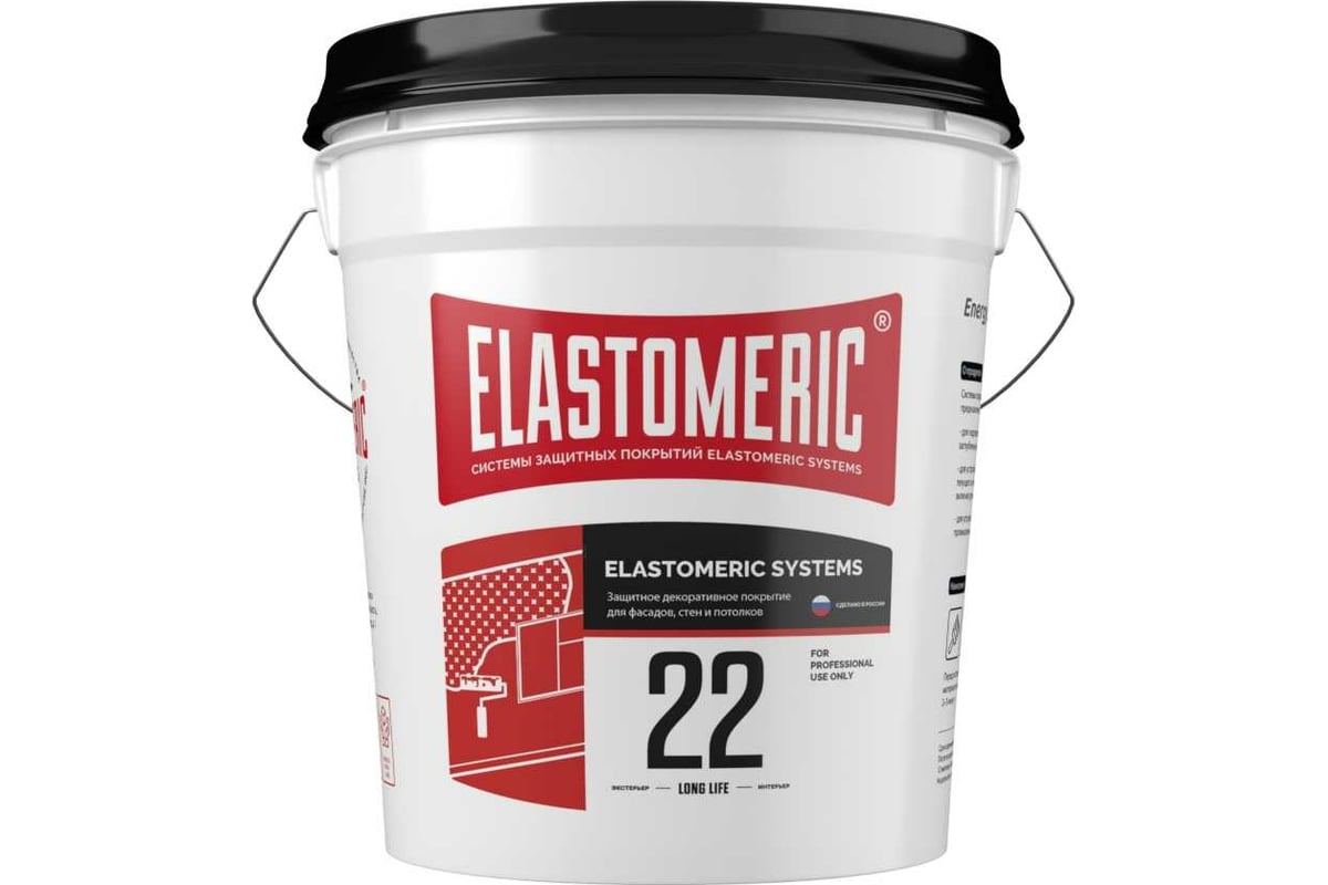 Фасадная краска Elastomeric Systems 22 LONG LIFE (20 кг; База С) 22020320 - выгодная цена ...