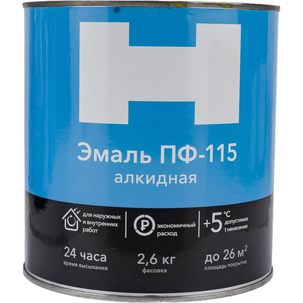 Эмаль HAMMERTON ПФ-115 желтая, 2.6 кг 210626 241491 - выгодная цена ...