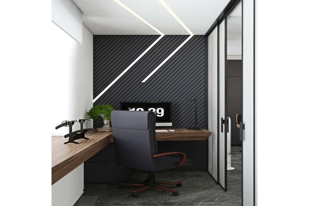 Молдинг стеновой ударопрочный влагостойкий под покраску Decor-Dizayn ...