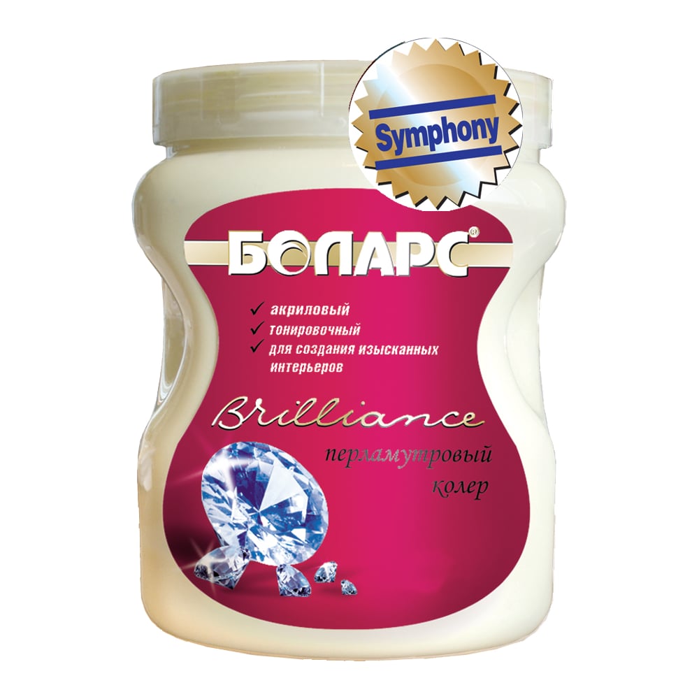 Краска БОЛАРС Vavilon - Brilliance Симфония (S010) основа 2 кг ...