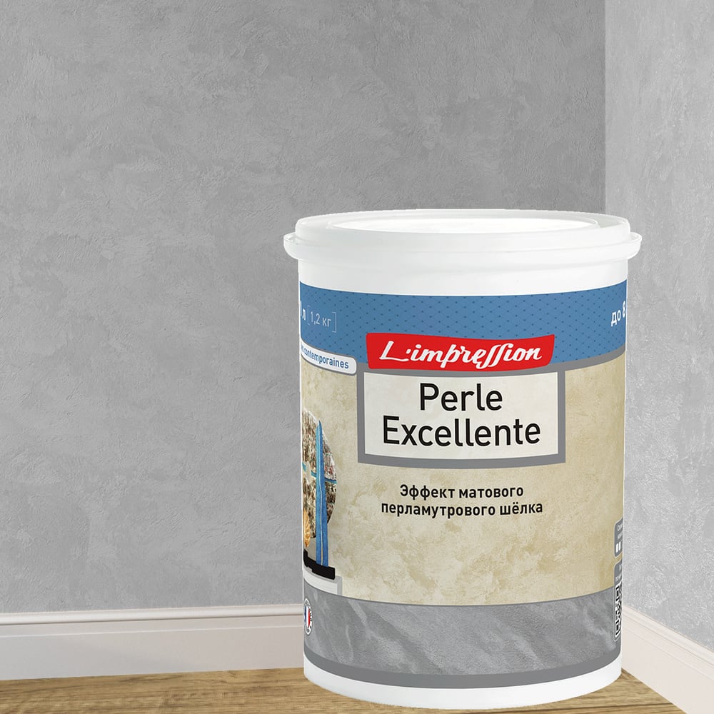 Декоративное покрытие L’impression Perle excellente 1 л, с эффектом ...