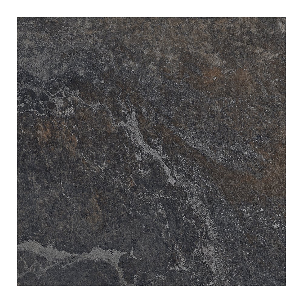 Керамогранит LAPARET Blaze nero графитовый, 60x60 см, сатинированный карвинг, 1.44 кв. м, 4 шт ...