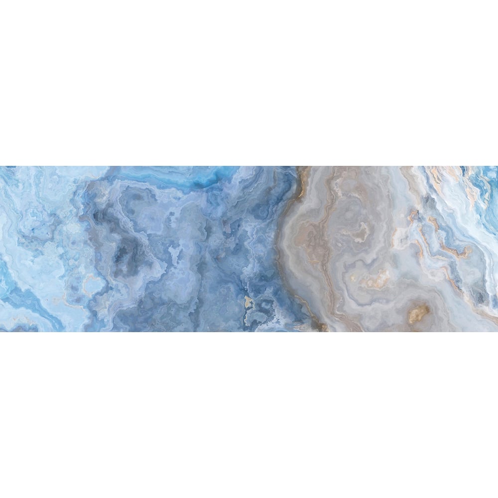 Керамическая настенная плитка LAPARET Blues голубой, 25x75 см, 1.69 кв.м, 9 плиток в упаковке ...