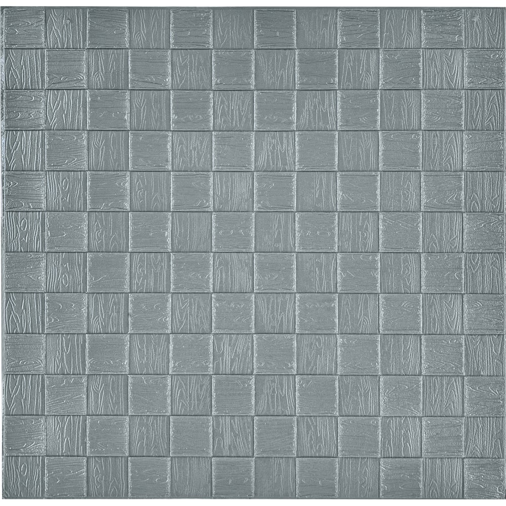 Мягкая самоклеящаяся 3D панель LAKO комплект 5 шт., Деревянная мозаика ...