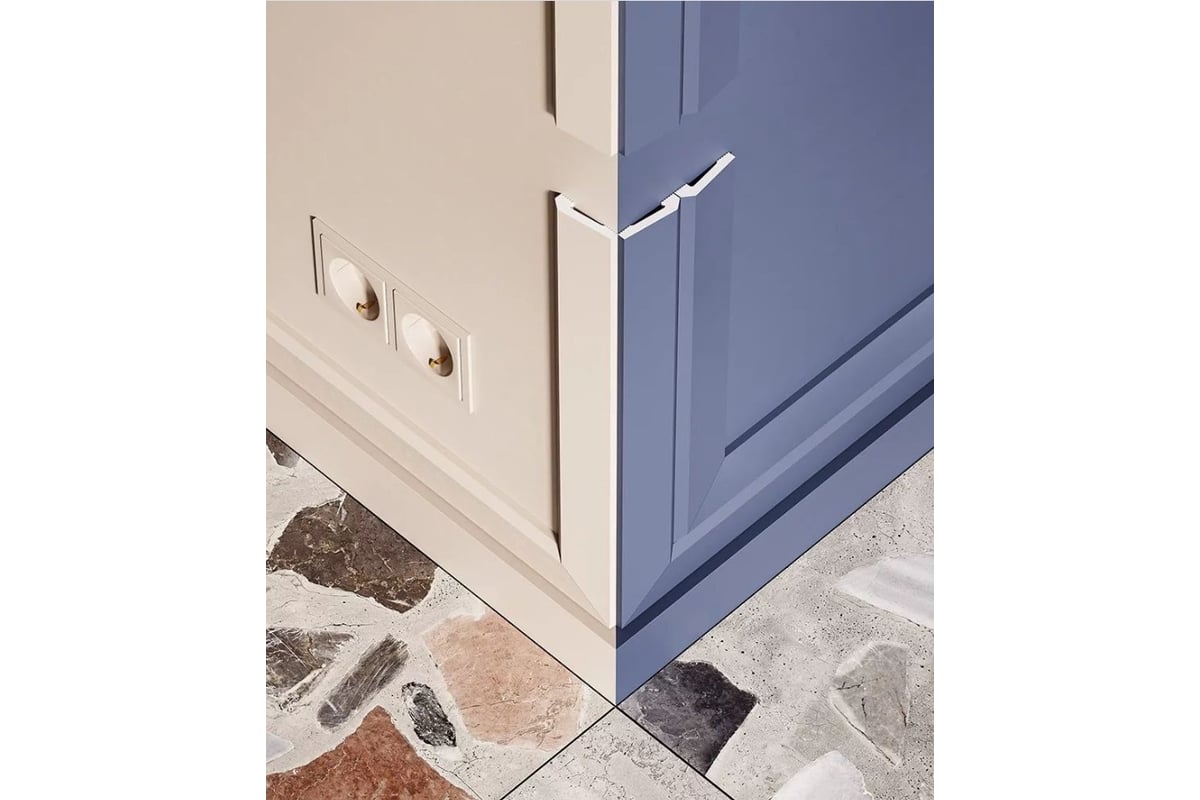 Плинтус Cosca Decor px050 65x15x2000 мм, экополимер СПБ106946 ...