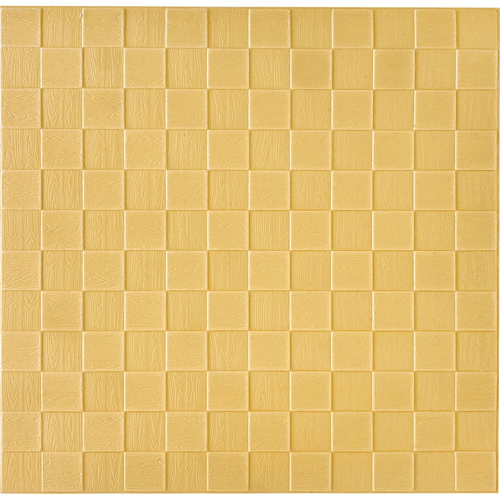 Мягкая самоклеящаяся 3D панель LAKO МЕГА комплект 10 шт., Деревянная ...