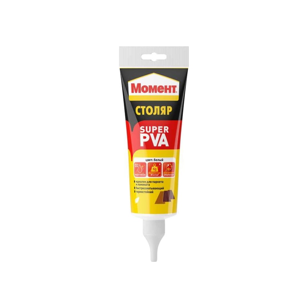 Клей МОМЕНТ Столяр super pva, 125 г 3040160 - выгодная цена, отзывы ...