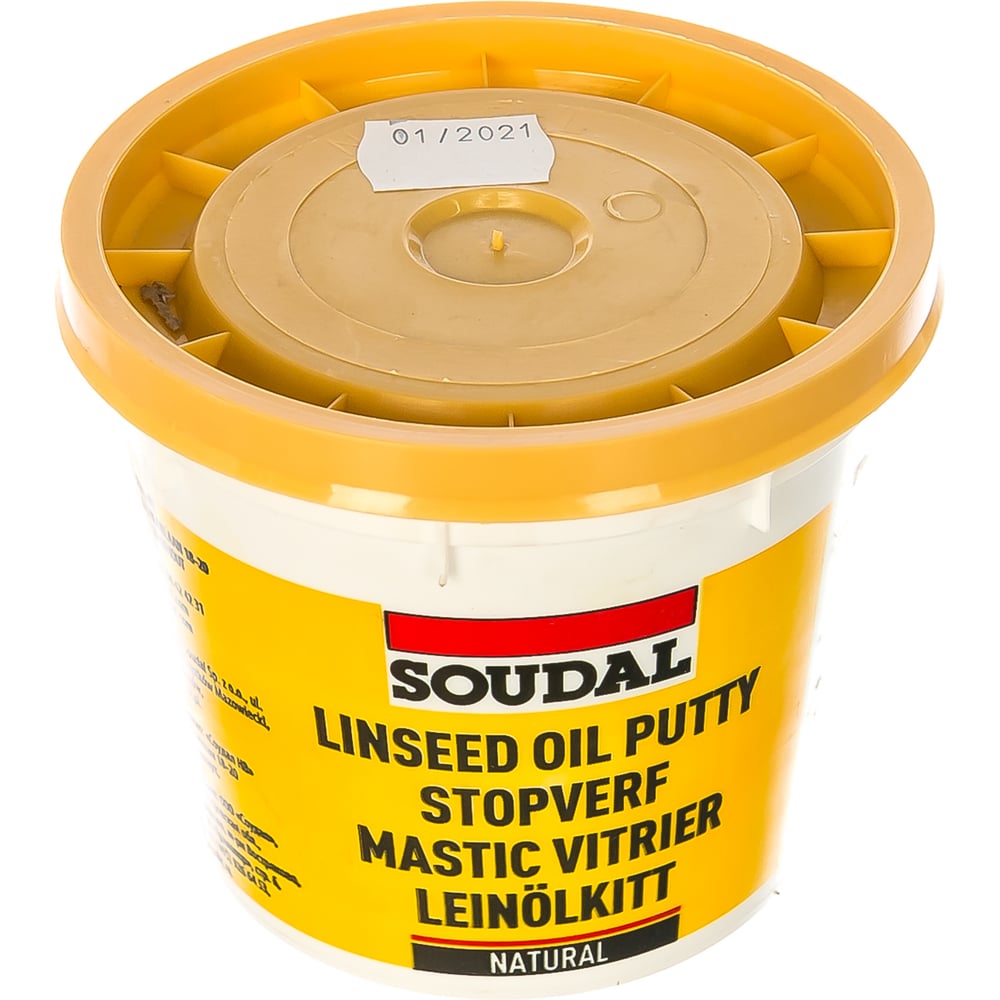 Оконная замазка UNIVERSAL PUTTY NATURAL SOUDAL 1 кг 106751 - выгодная цена, отзывы ...