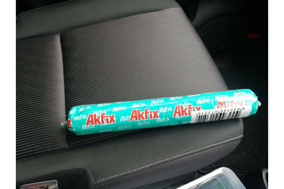 Полиуретановый быстросохнущий герметик Akfix 637FC, серый, 600 мл AA667 ...
