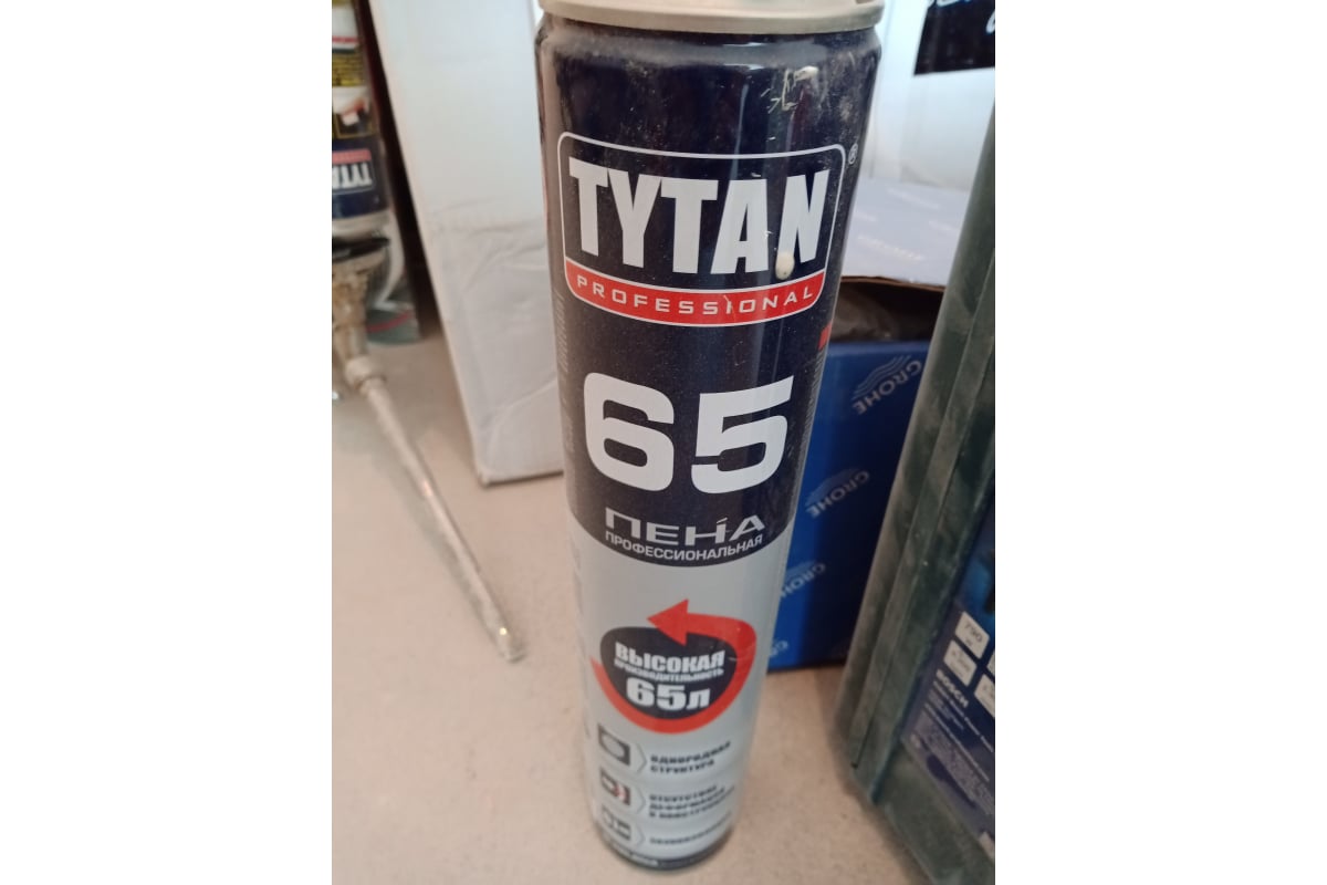 Профессиональная летняя пена TYTAN PROFESSIONAL 65 750 мл 16951 ...