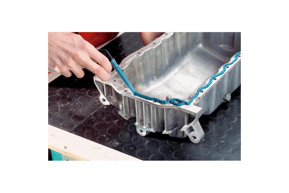 Силиконовый герметик WURTH RTV черный 200 мл 08933211 053 6 - выгодная ...