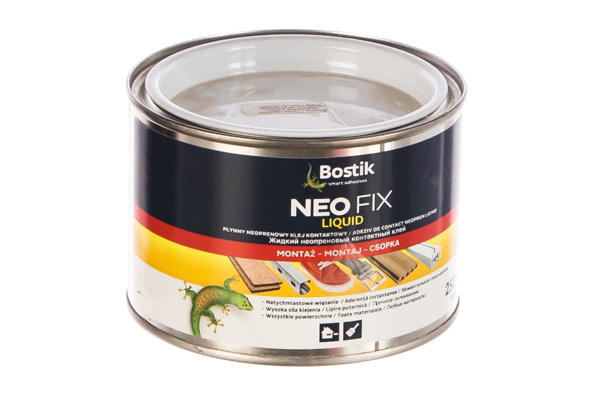 Жидкий неопреновый контактный клей Bostik NEO FIX 250 мл 30611660 ...