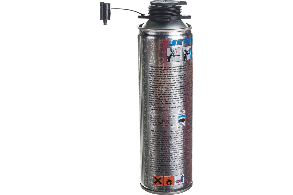 Очиститель монтажной пены JETFIX 500 мл 10032 - выгодная цена, отзывы, характеристики, фото ...