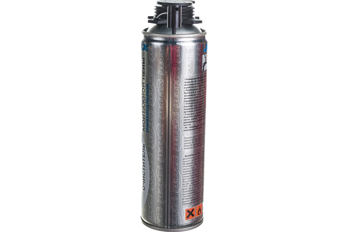 Очиститель монтажной пены JETFIX 500 мл 10032 - выгодная цена, отзывы, характеристики, фото ...