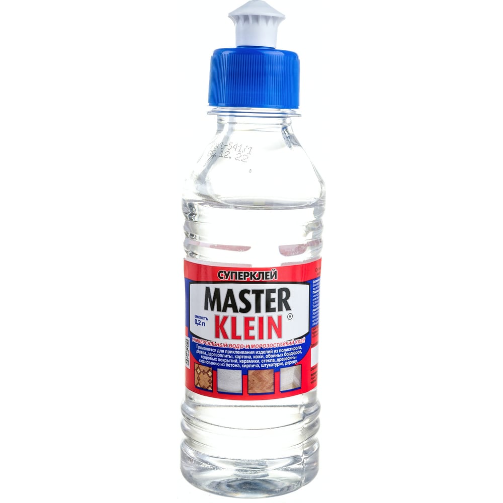 Полимерный водо-морозостойкий клей Master Klein 0,2 л 11603231 ...
