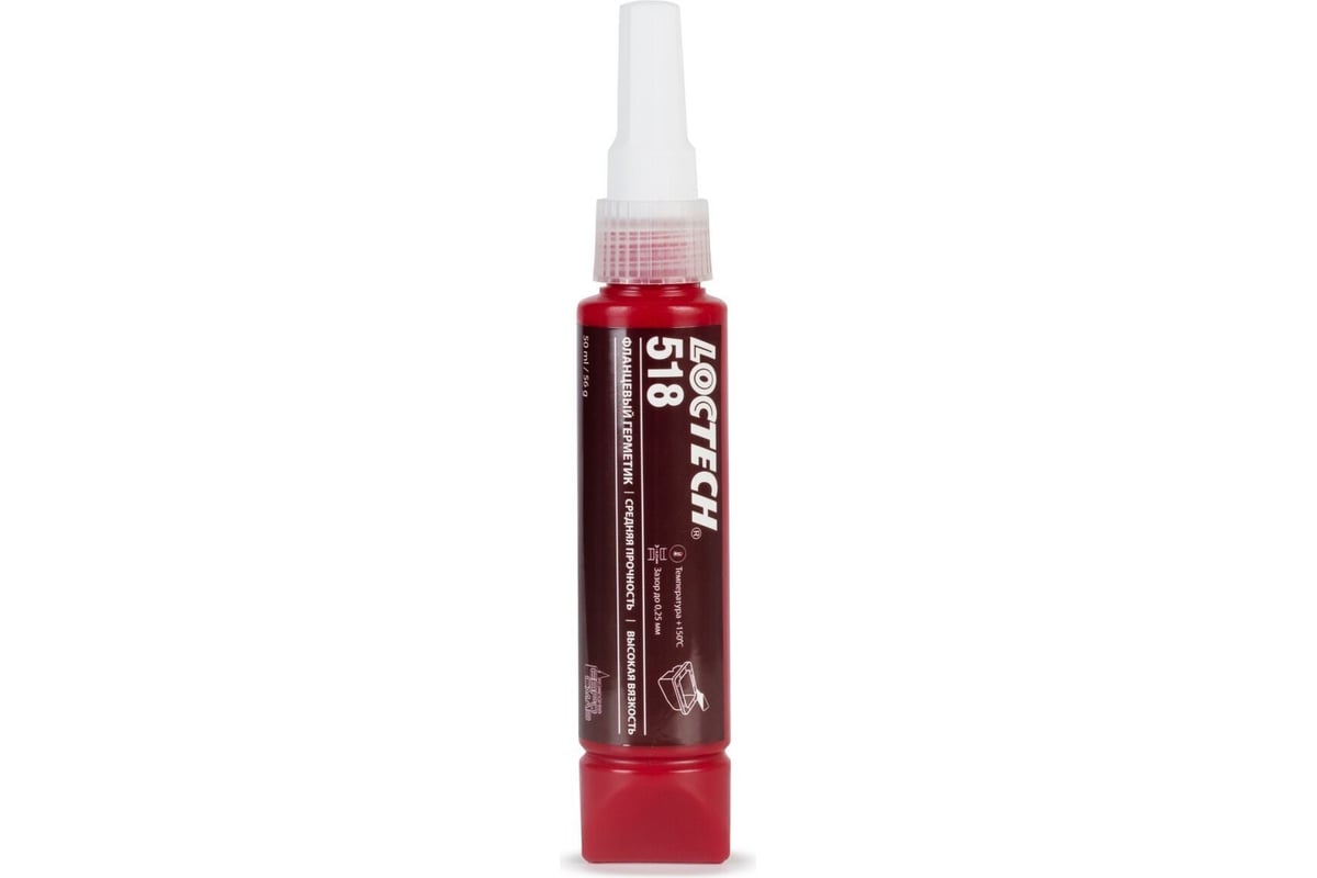 Фланцевый герметик высокой вязкости LOCTECH 518 50мл 51850 - выгодная ...