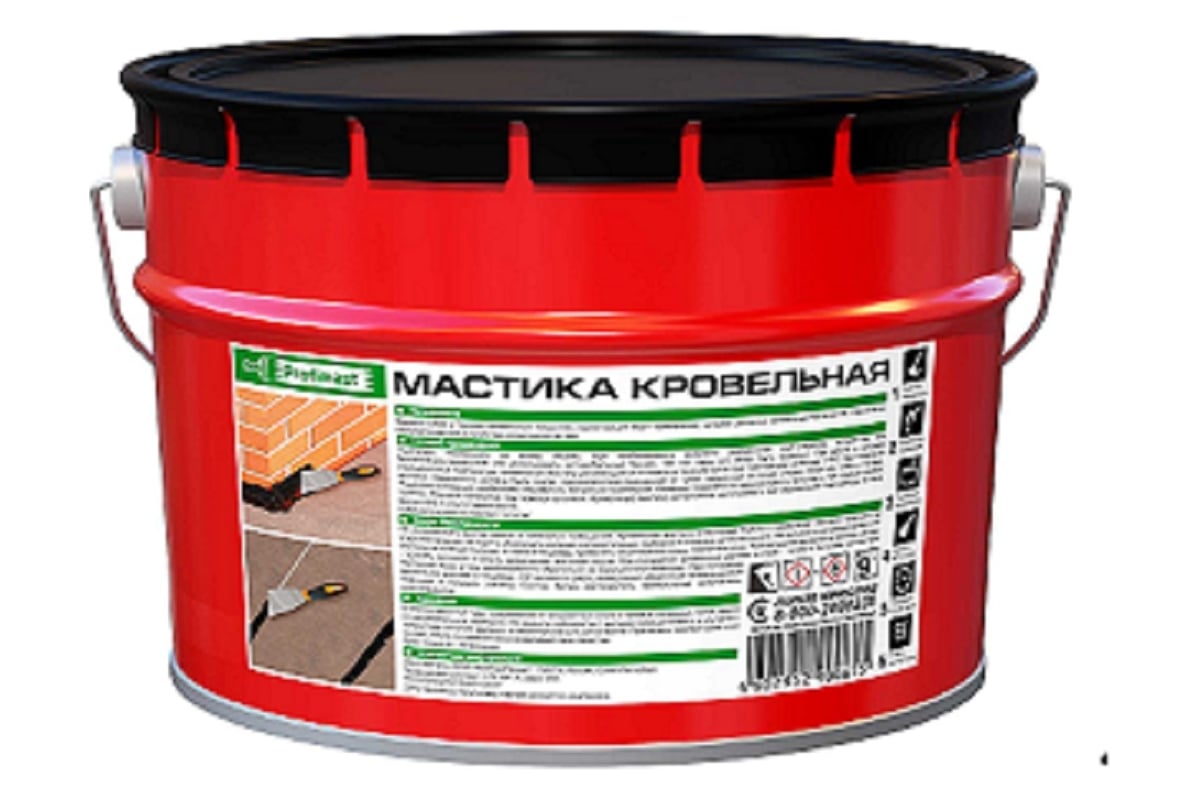 Кровельная мастика Profimast 10 л / 9 кг 4607952900615 - выгодная цена ...