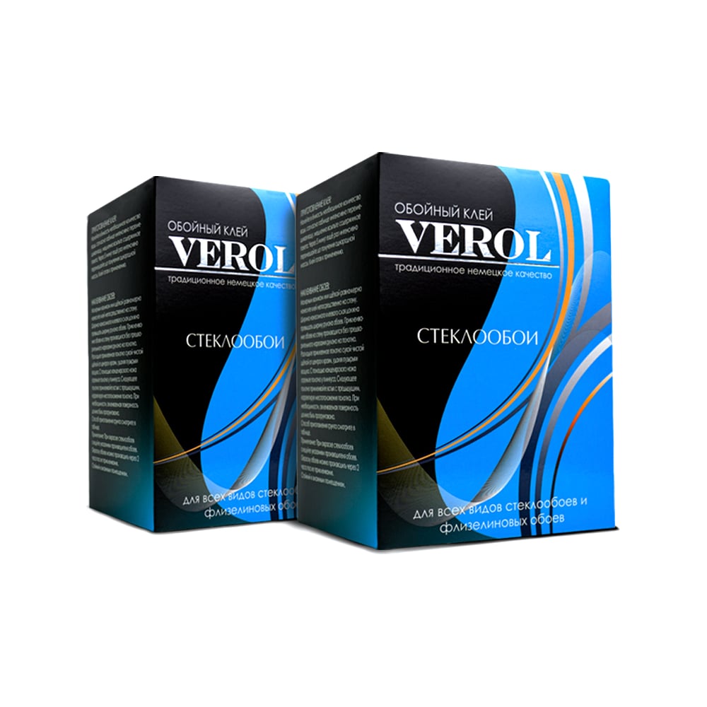 Клей обойный Verol для стеклообоев усиленный 2 уп. по 500г 2/2 - выгодная цена, отзывы ...