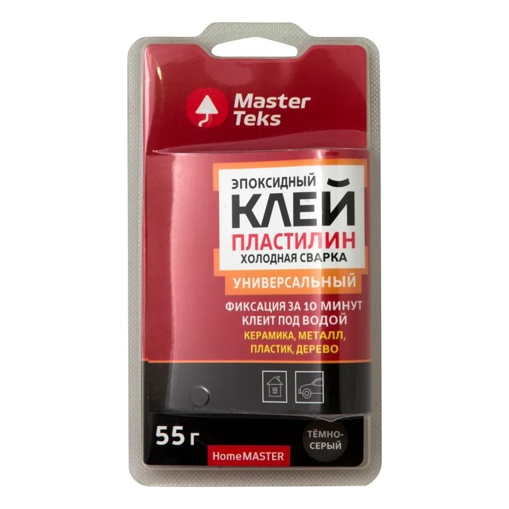 Клей холодная сварка MASTERTEKS HOMEMASTER эпоксидный, универсальный ...