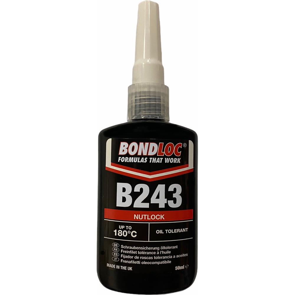Резьбовой фиксатор средней прочности Bondloc B243 50 мл B24350ML - выгодная цена, отзывы ...