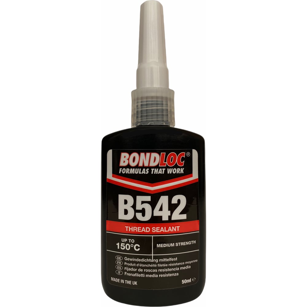 Резьбовой текучий герметик Bondloc B542 50 мл B54250ML - выгодная цена, отзывы, характеристики ...