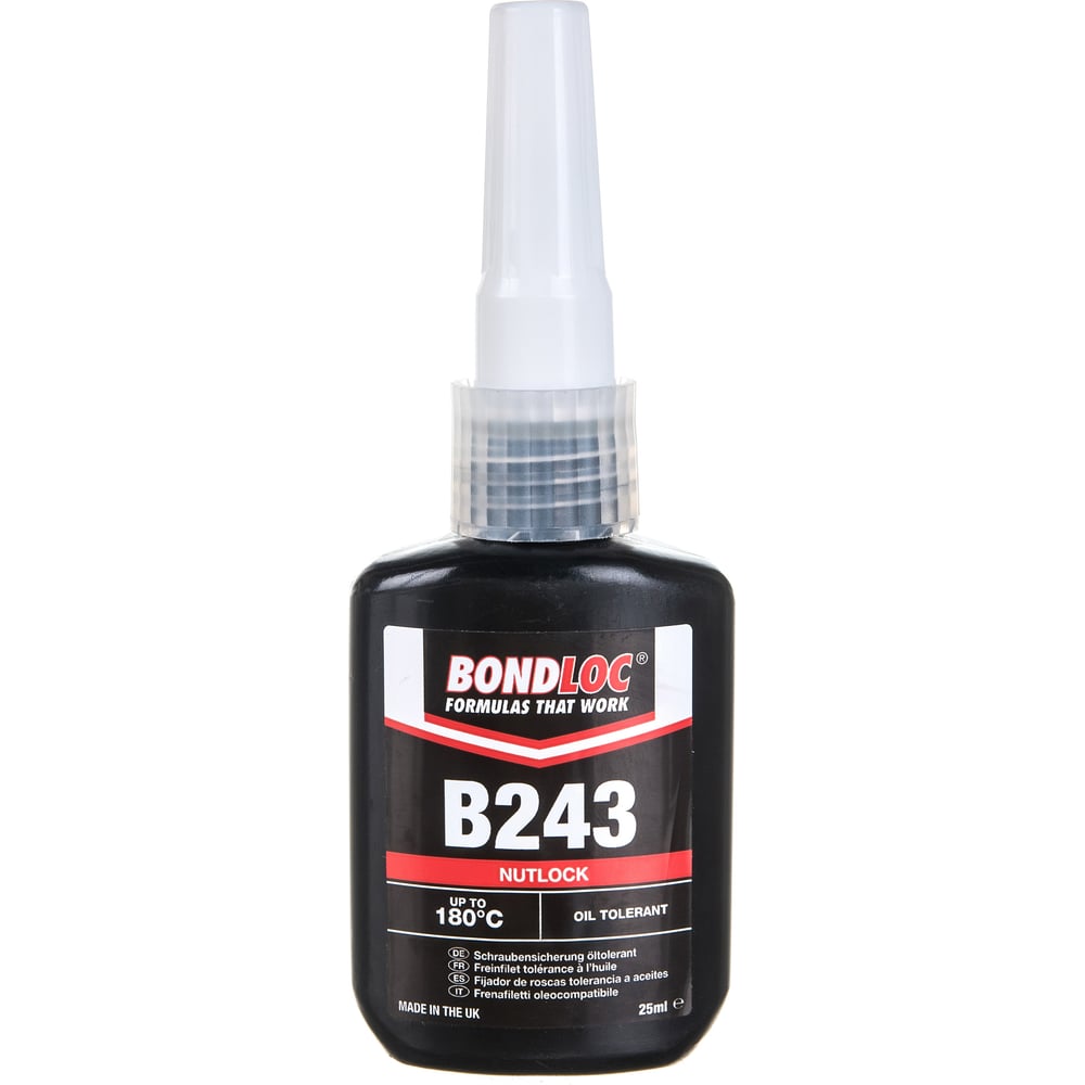 Резьбовой фиксатор средней прочности Bondloc B243 25 мл B24325ML - выгодная цена, отзывы ...