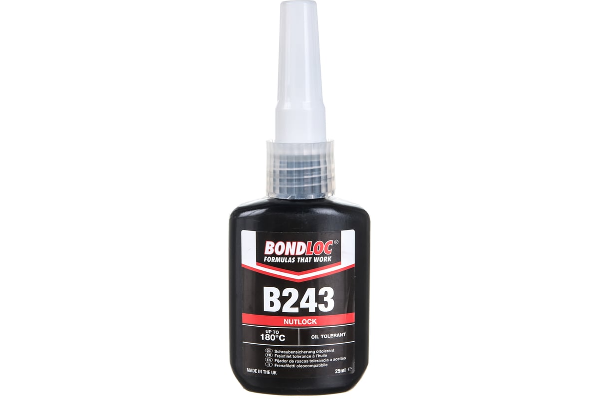 Резьбовой фиксатор средней прочности Bondloc B243 25 мл B24325ML - выгодная цена, отзывы ...