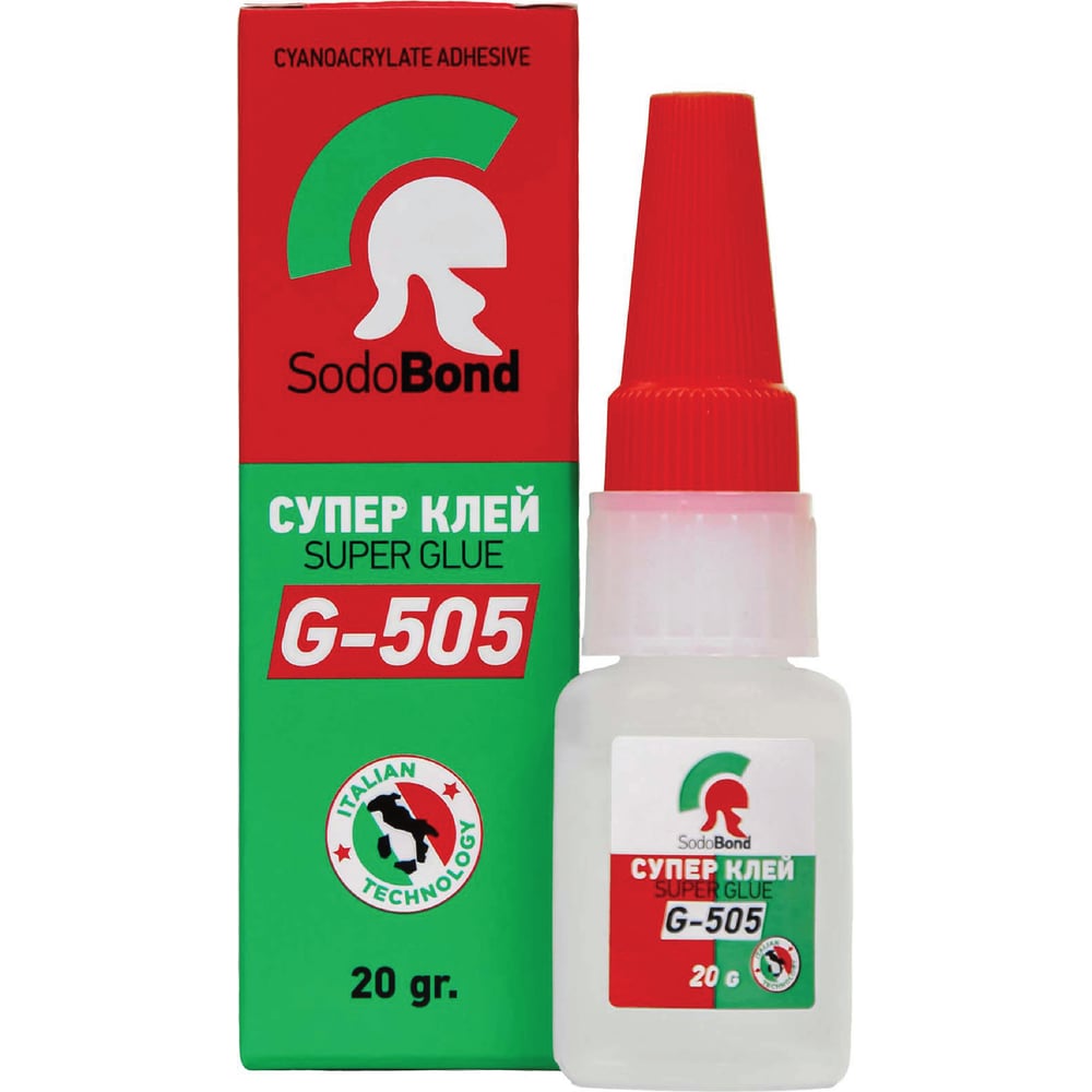Суперклей SODOBOND G-505 12 гр (нетто) 4631140071023 - выгодная цена ...