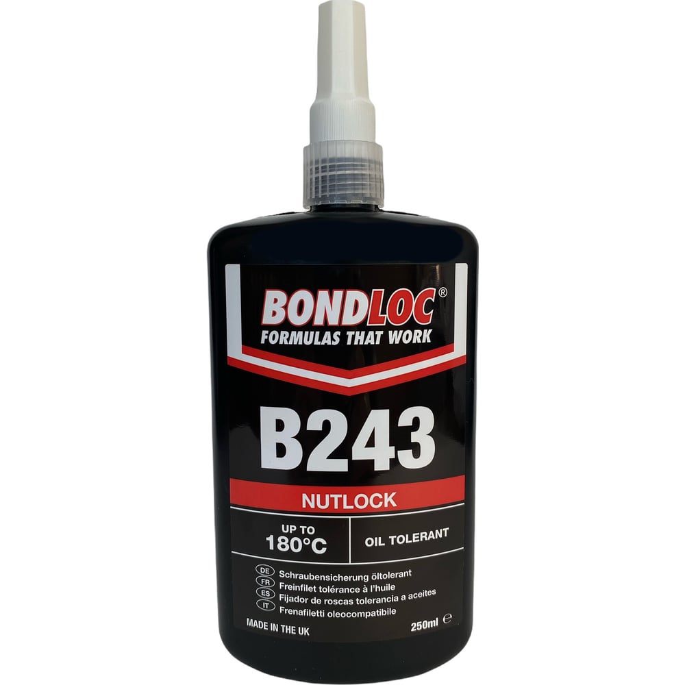 Резьбовой фиксатор средней прочности Bondloc B243 250 мл B243250ML - выгодная цена, отзывы ...
