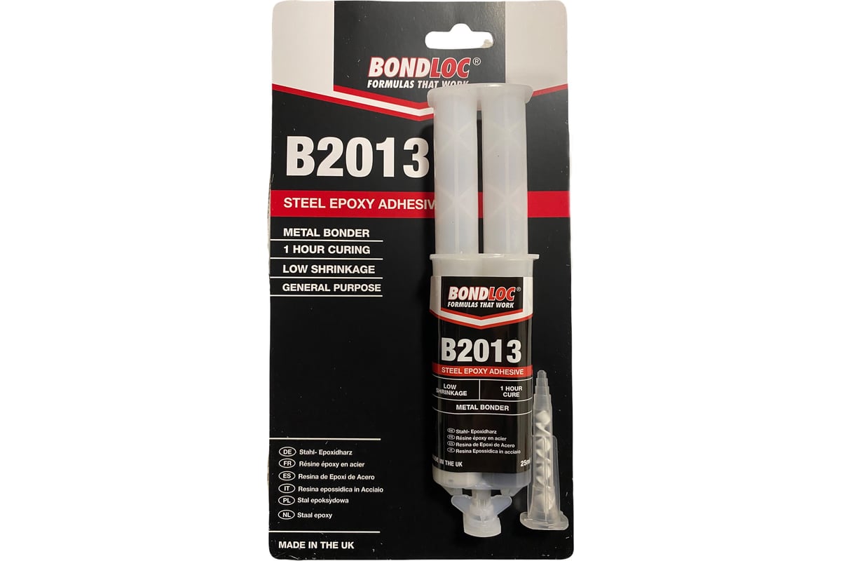 Металлонаполненный 2К эпоксидный клей Bondloc B2013 повышенная ...