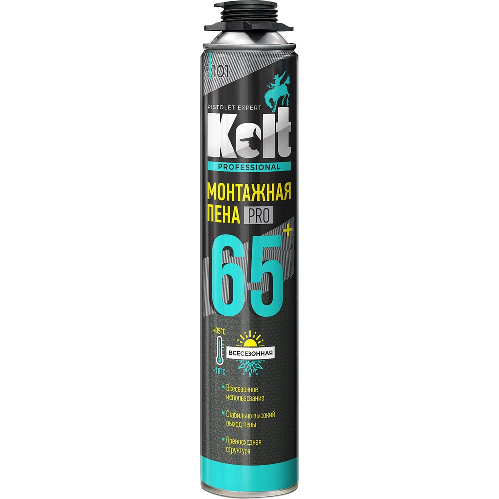 Профессиональная монтажная пена 65+ всезезонная KOLT K90U65+ - выгодная цена, отзывы ...