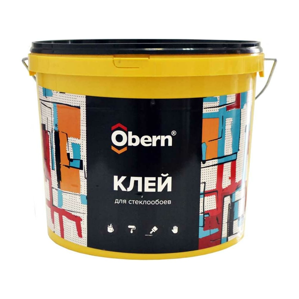 Клей для стеклохолстов и обоев Obern 5 кг 13466 - выгодная цена, отзывы ...