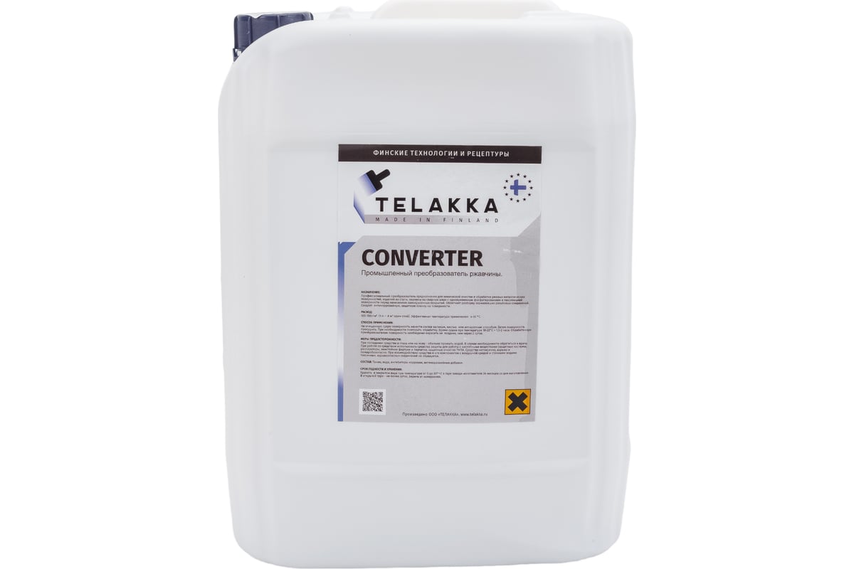 Преобразователь ржавчины Telakka CONVERTER 10 л 4631160697500 ...