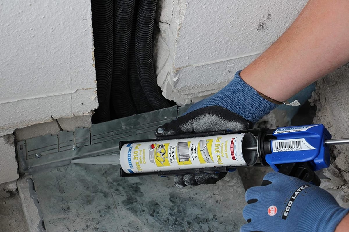 Клей-герметик WEICON Flex 310 Полиуретановый серый 300 мл wcn13302310 - выгодная цена, отзывы ...