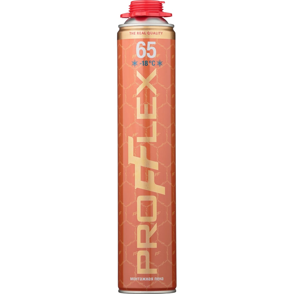 Пена пистолетная монтажная PROFFLEX PRO 65л-Голд зима 850 мл 70121 ...