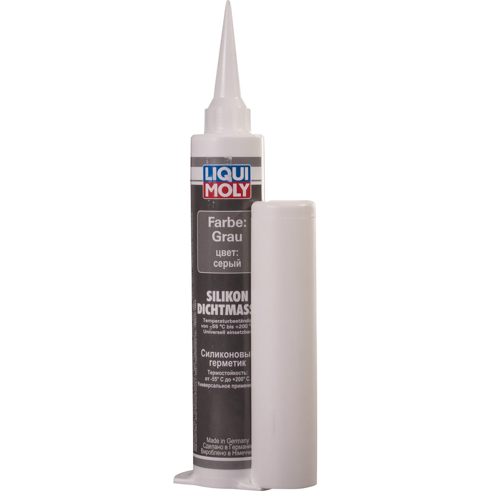 Силиконовый герметик серый 0,08л LIQUI MOLY Silicon-Dichtmasse grau ...