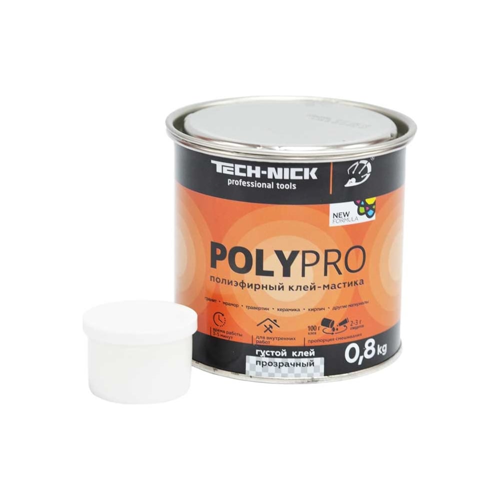 Клей полиэфирный TECH-NICK PolyPro (медовый/густой) 0,8 кг 170.210.146 - выгодная цена, отзывы ...