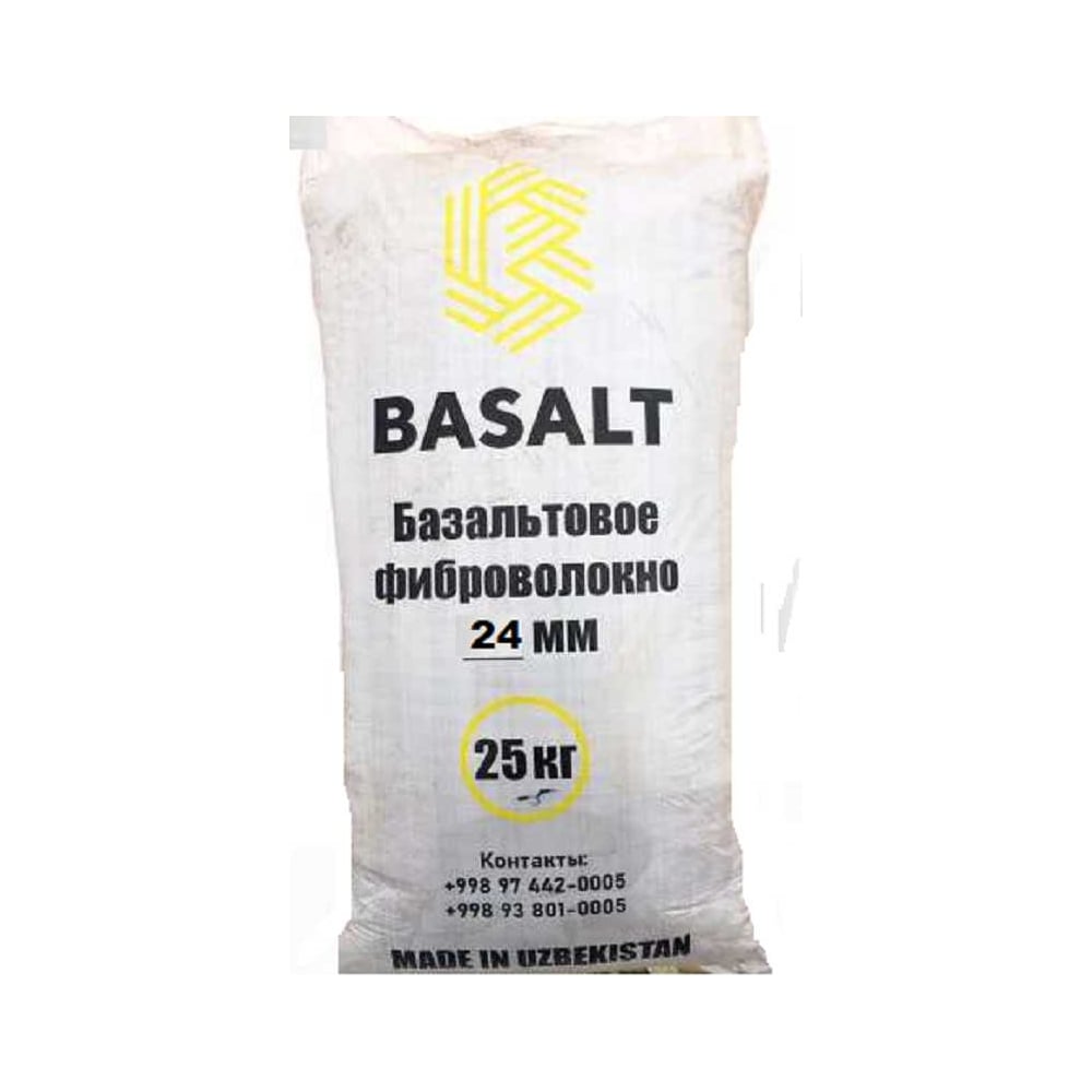 Базальтовая фибра Basalt 24 мм, 25 кг 4687203015497 - выгодная цена ...