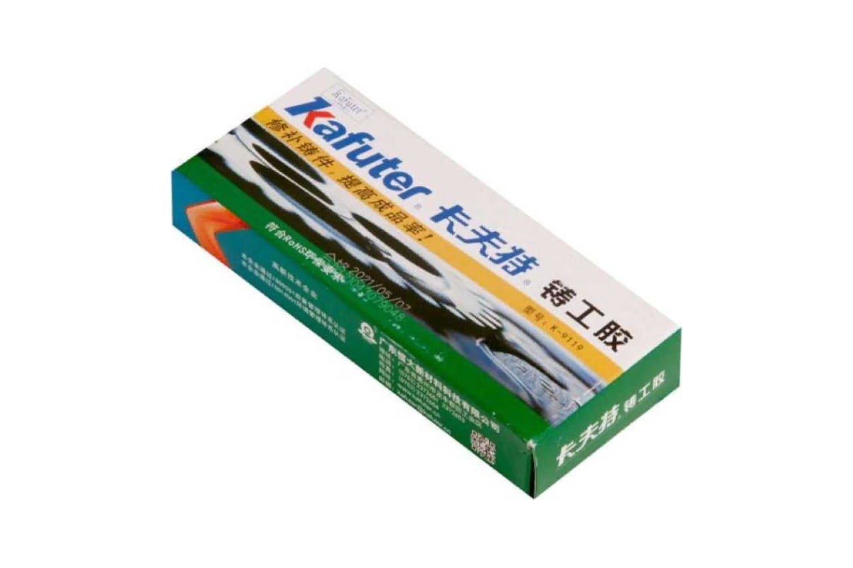 Двухкомпонентный клей ZeepDeep kafuter k-9119 серебристый 65 г 865357 - выгодная цена, отзывы ...