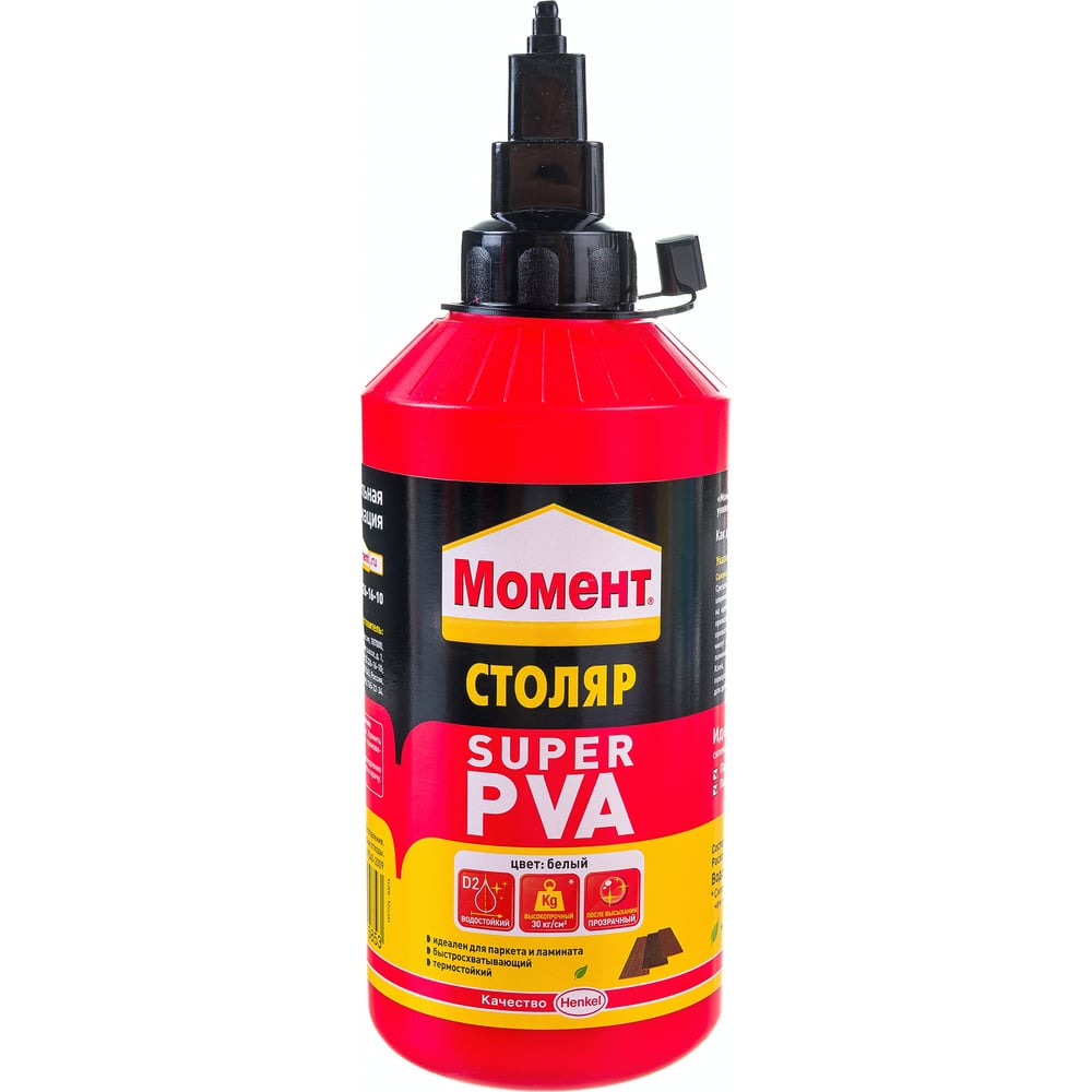 Клей Super PVA Момент Столяр 750 г Б0023084 - выгодная цена, отзывы ...