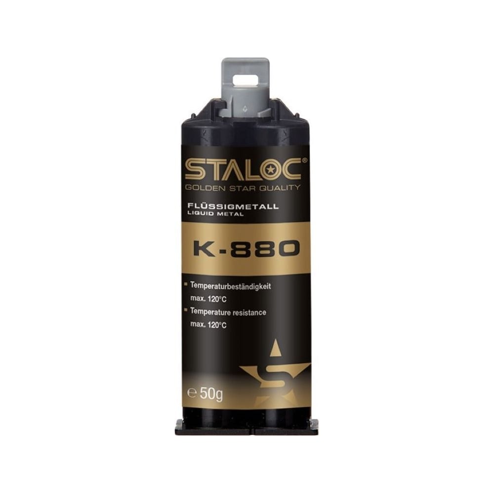 Эпоксидный металлонаполненный клей STALOC 2К k-880, 50 мл 104408985 - выгодная цена, отзывы ...