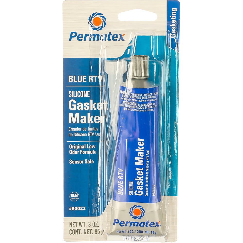 Профессиональный герметик PERMATEX RTV силиконовый, безопасный для ...