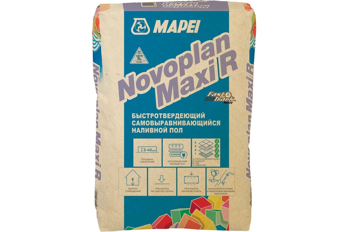 Наливной пол MAPEI Novoplan MAXI R 23 кг 1494923 - выгодная цена ...