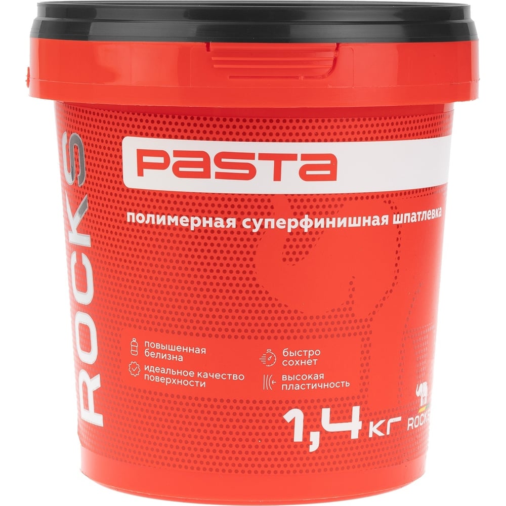 Полимерная шпатлевка ROCKS PASTA суперфинишная, 1.4 кг 047 - выгодная ...