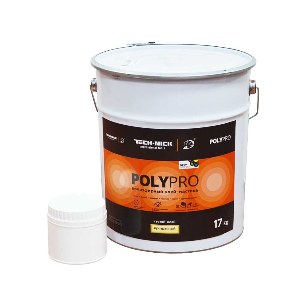 Клей полиэфирный TECH-NICK PolyPro (медовый/густой) 17 кг 170.210.148 - выгодная цена, отзывы ...