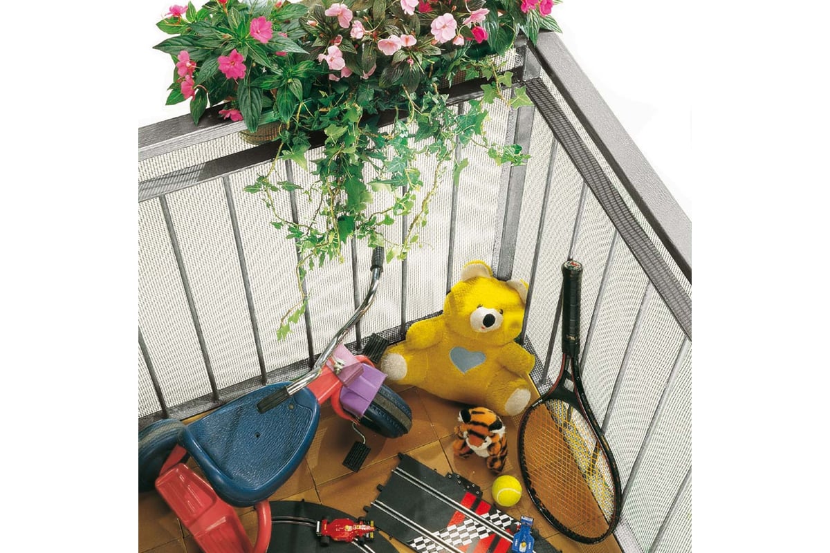 Сетка декоративная TENAX SpA Cuadrada 05, 1x25 м, серебряный, 00 ...