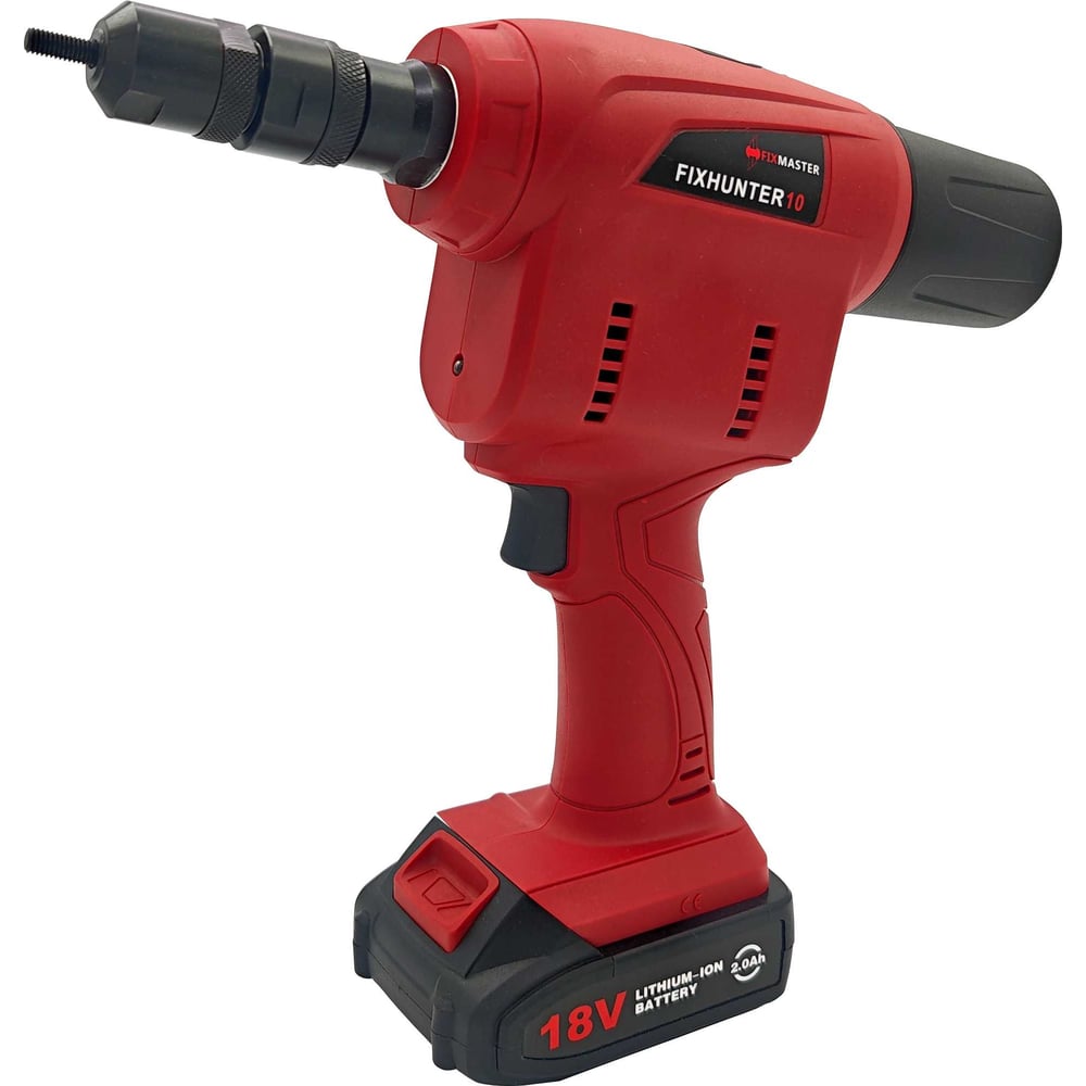 Аккумуляторный заклепочник FixMaster fixhunter 10 E8000 - выгодная цена, отзывы, характеристики ...