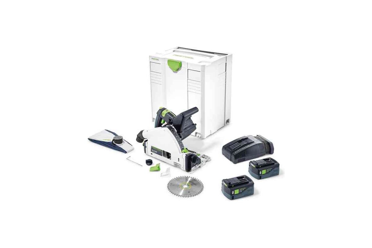 Аккумуляторная погружная пила FESTOOL TSC 55 Li REBI-Plus-SCA 575687 ...
