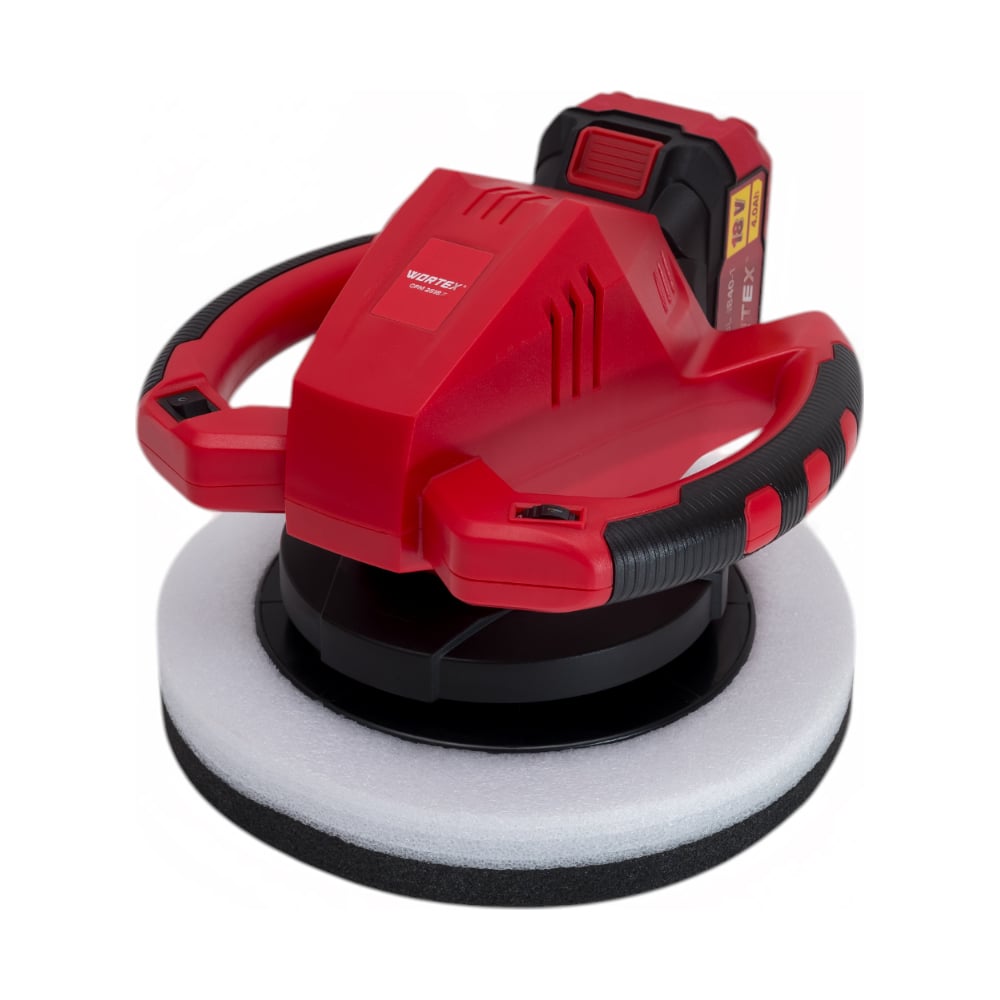 Аккумуляторная полировальная машина WORTEX CPM 2518 E с акб и з/у 1334508 - выгодная цена ...